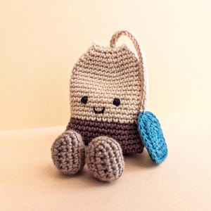 Crochet Pattern - Little Tea Mate | Cute Tea Bag Amigurumi | Instant ...