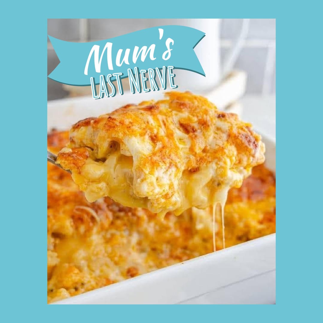 Macaroni and Cheese Recipe Card: Printable Comfort Food (digital ...