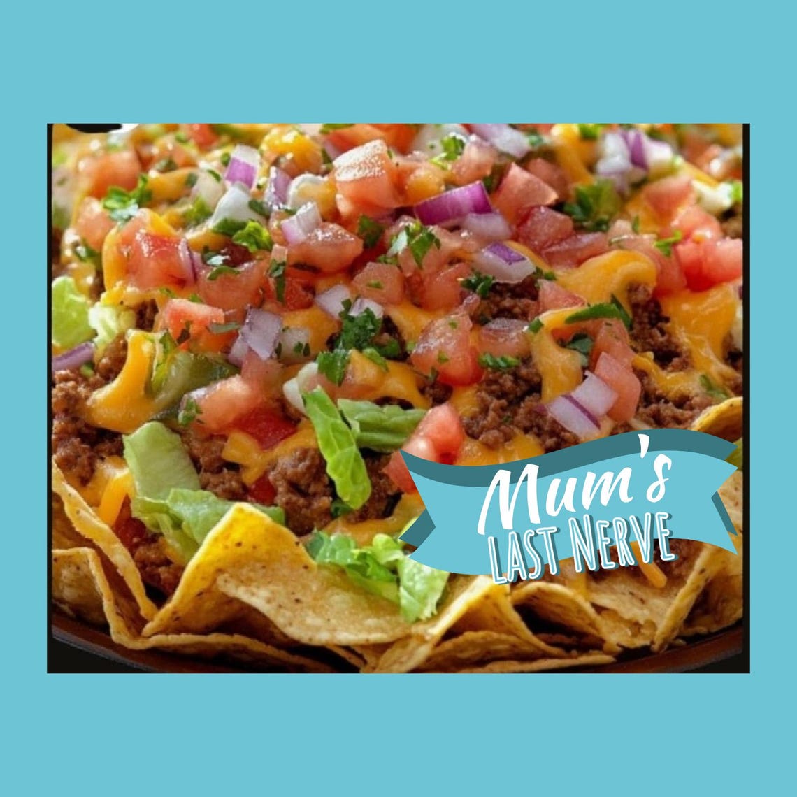 Nachos Recipe Card: Easy Tex-mex Dinner (digital Download) - Etsy