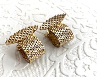 Mesh Wrap Cufflinks | Etsy