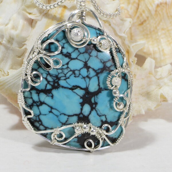 Turquoise Spider - Etsy