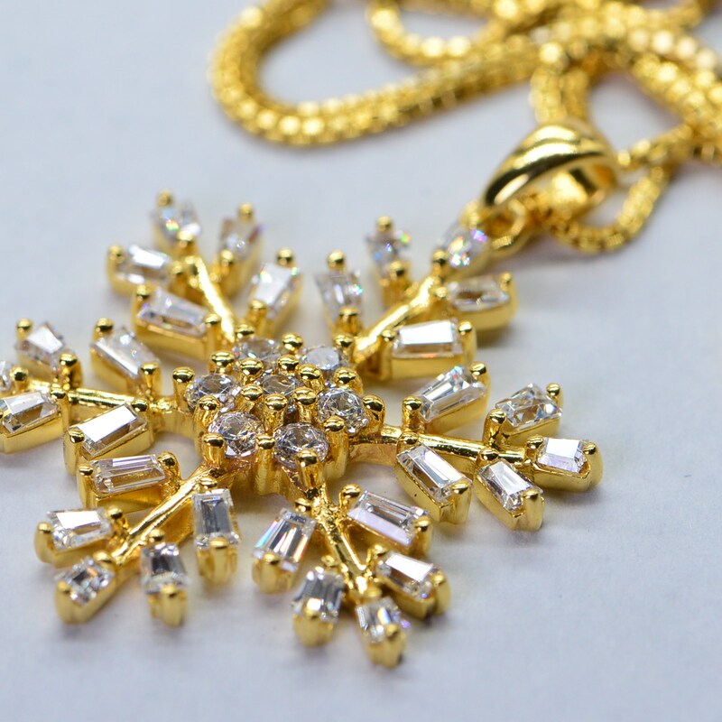 Snowflake Pendants - Etsy