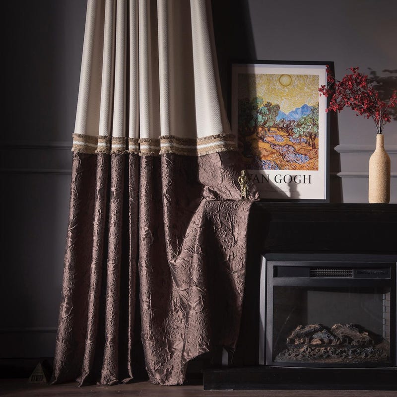 Color Block Drapes - Etsy