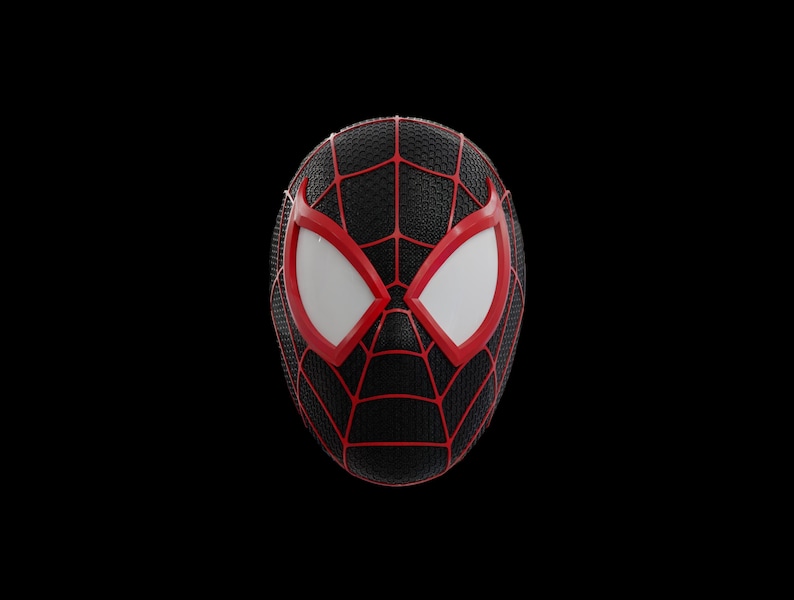 Spider Man Mask Cosplay Wearable | Realistic 3D Printed Mask Marvel ...
