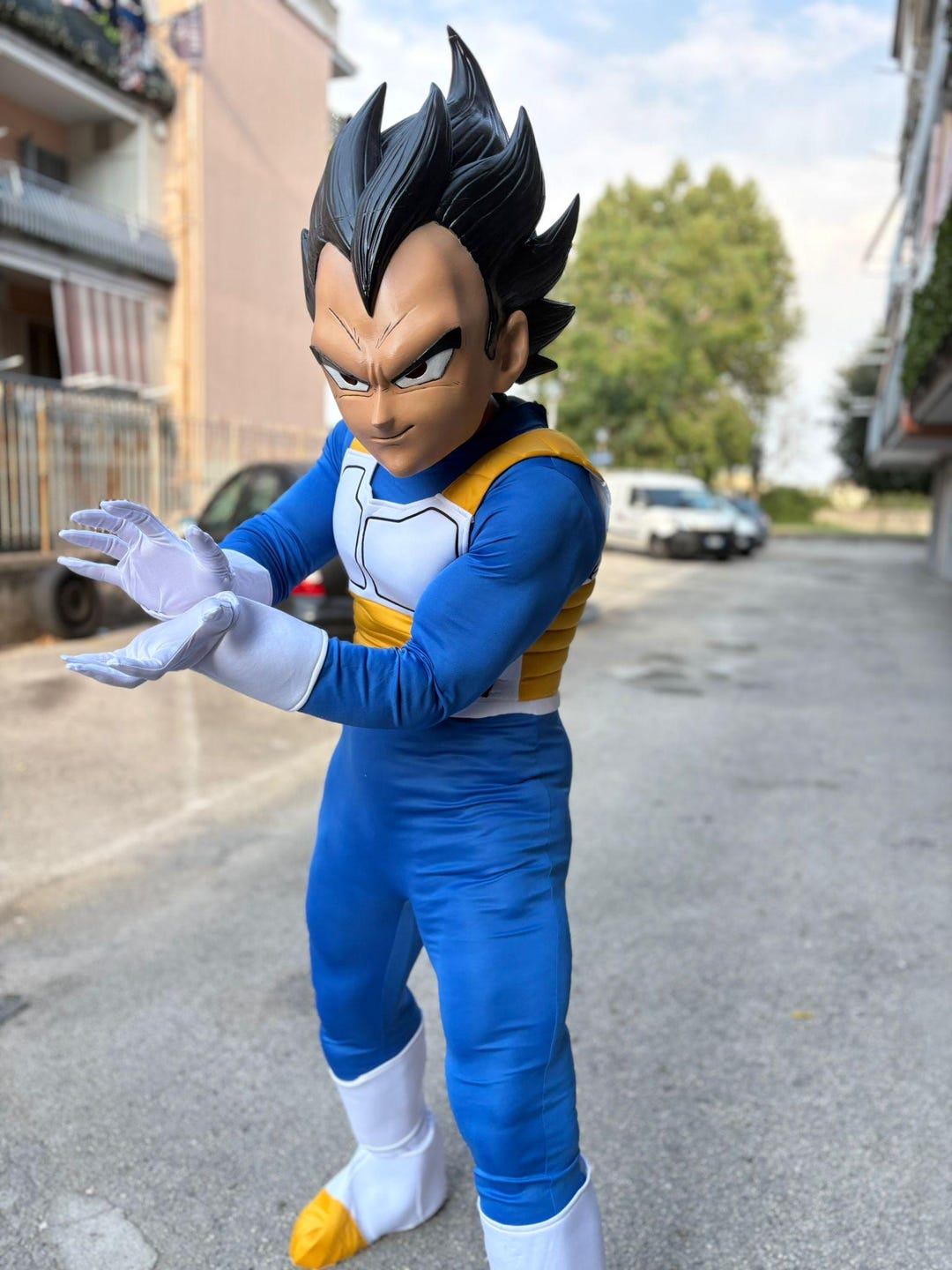 Vegeta Dragon Ball Z Realistic Cosplay Costume With Armor Boots and ...