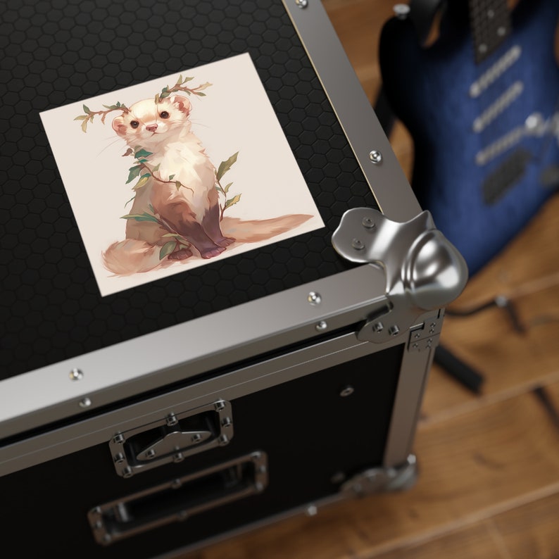 Fantasy Ferrets, Ivy Druid, Square Stickers, Indoor\outdoor - Etsy