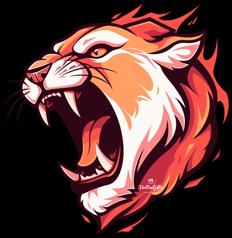 Flame Cat - Etsy