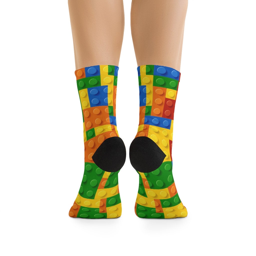 Brick Crew Socks - Etsy