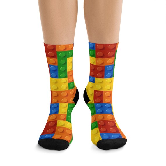 Brick Crew Socks - Etsy