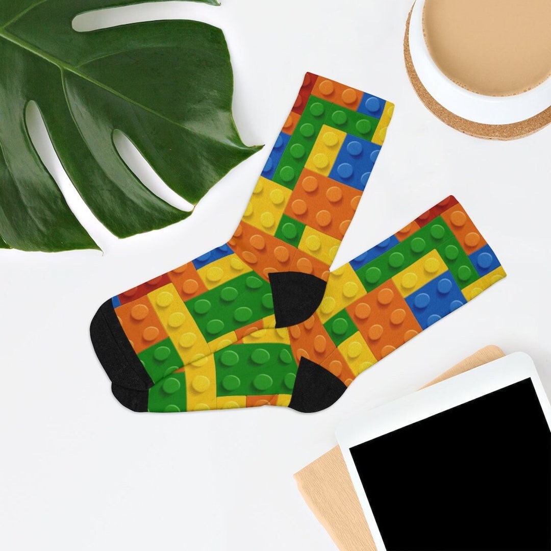 Brick Crew Socks - Etsy