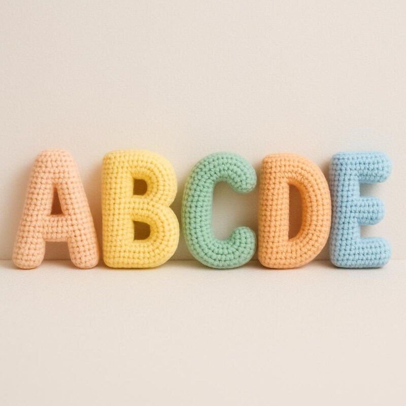 Alphabet Plushies - Etsy