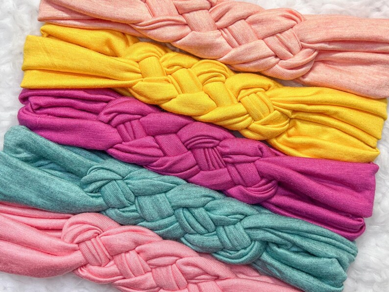 Diadema anudada para mujer, diademas de tela para mujer, diademas para ...