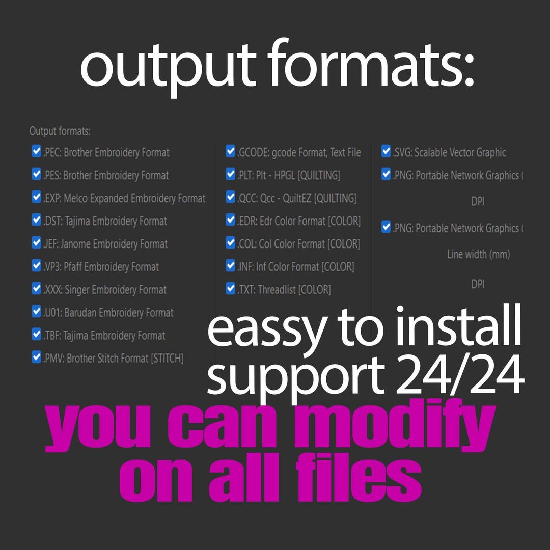 Software to Open Embroidery Pes Files Editor Software for Dst Exp Jef ...