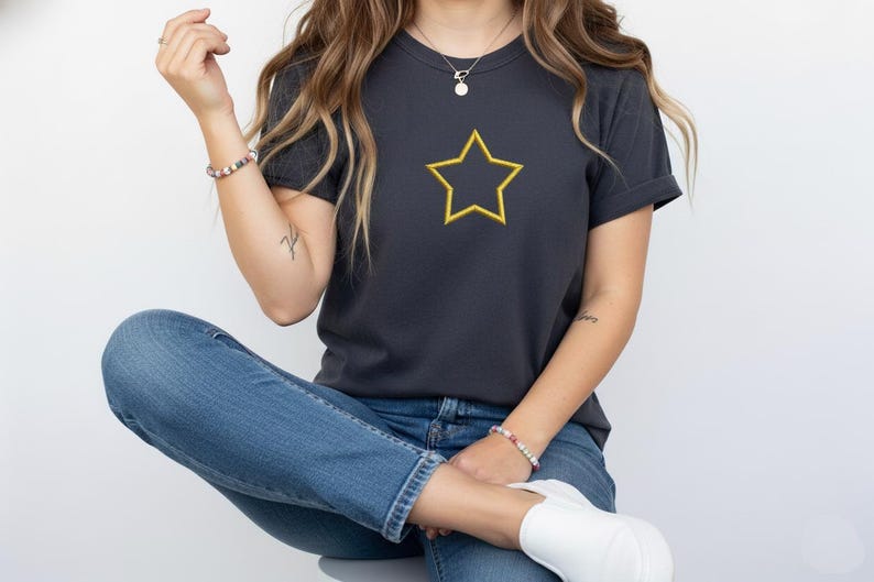 Mini Star Embroidery Designs Bundle, Small Sparkle Star Machine ...