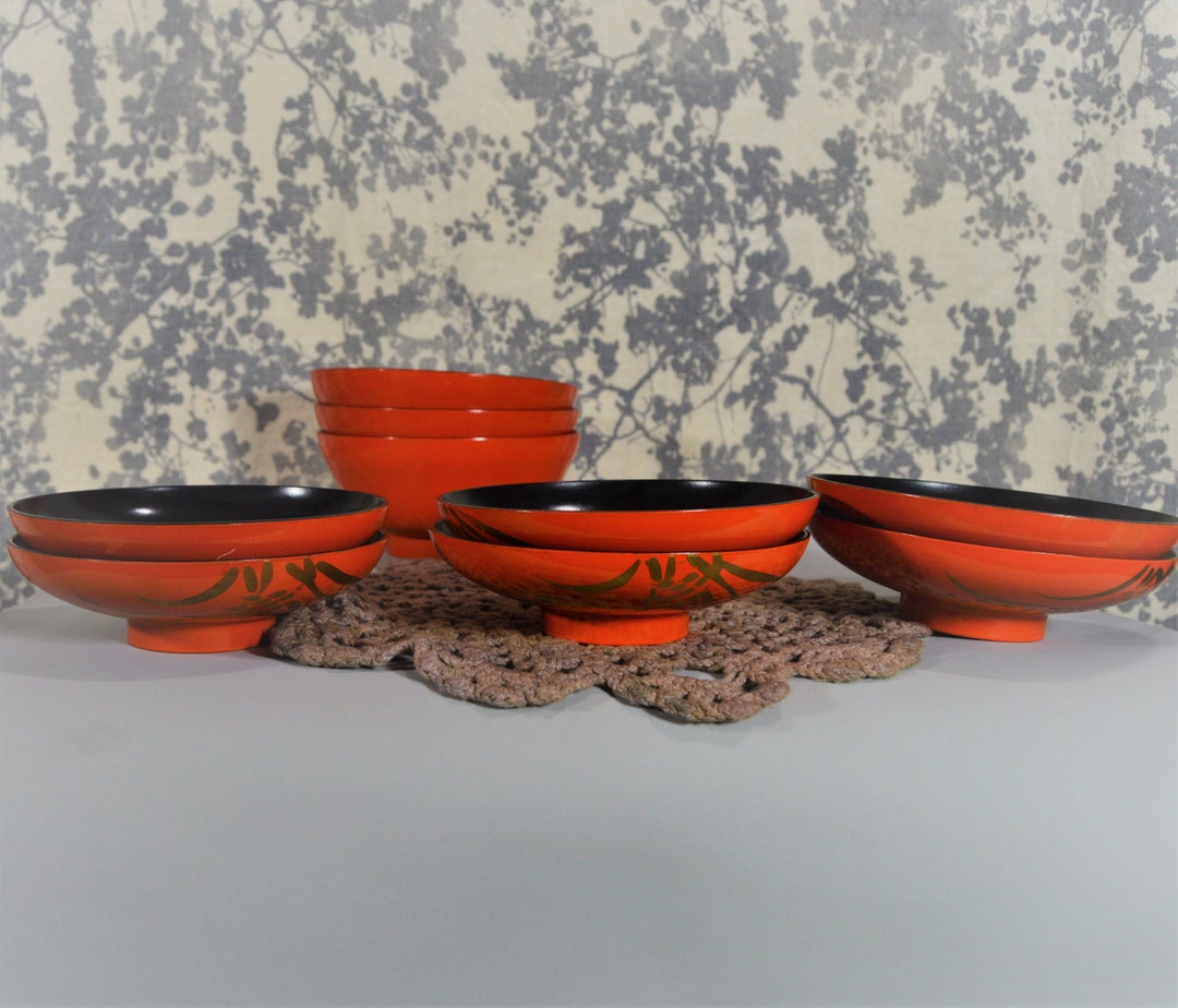 Japanese Rice Bowl Set - Etsy