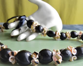 Hawaiian Kukui Nut & Shell Lei or Necklace. Perfect for Every - Etsy