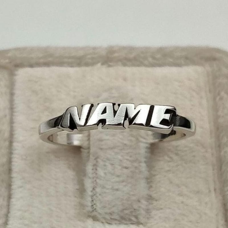 Word Ring - Etsy