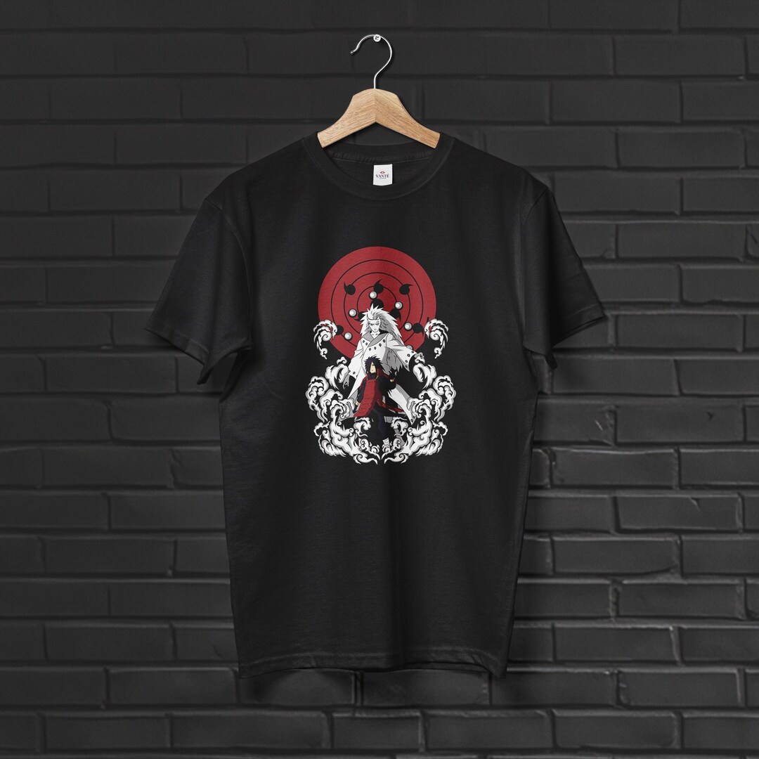 Madara Uchiha T-shirt: Naruto Shippuden Anime Fan Gift - Etsy UK