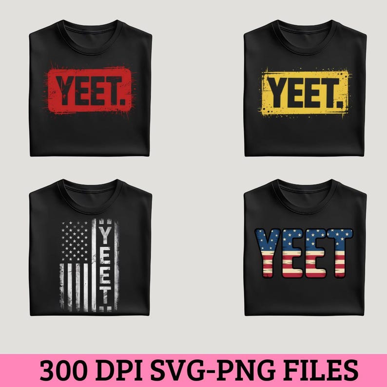 Yeet PNG SVG | Funny Slang Sublimation Design for T-shirts Hoodies Mugs | Trendy Meme Clipart ...