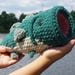 Crochet Bass Fish Plushie: Handmade Stuffed Animal Toy - Etsy