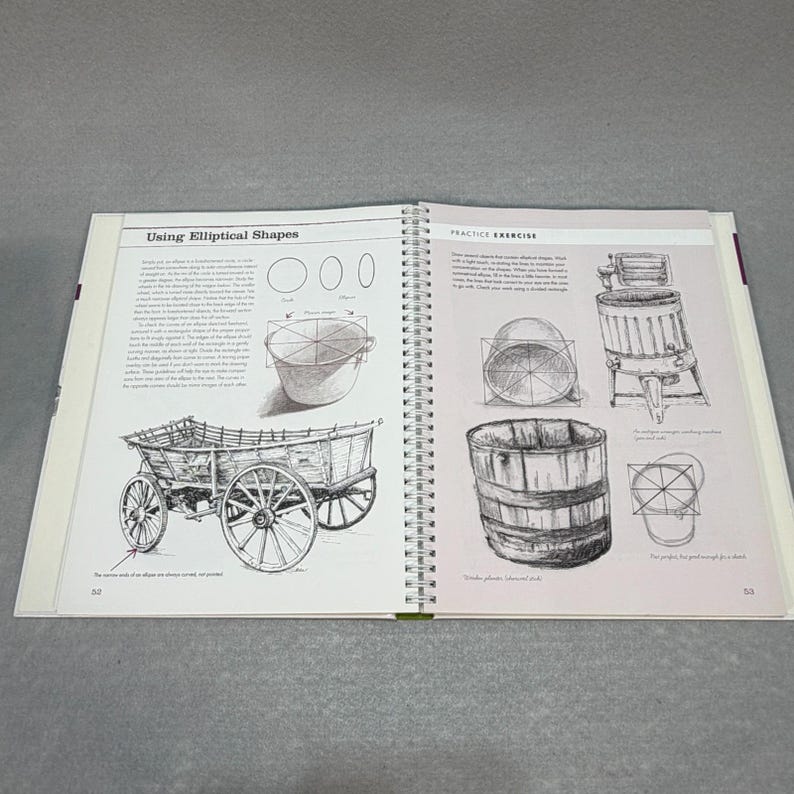 How to Draw Book, Realistic Drawing Techniques, Claudia Nice, First ...
