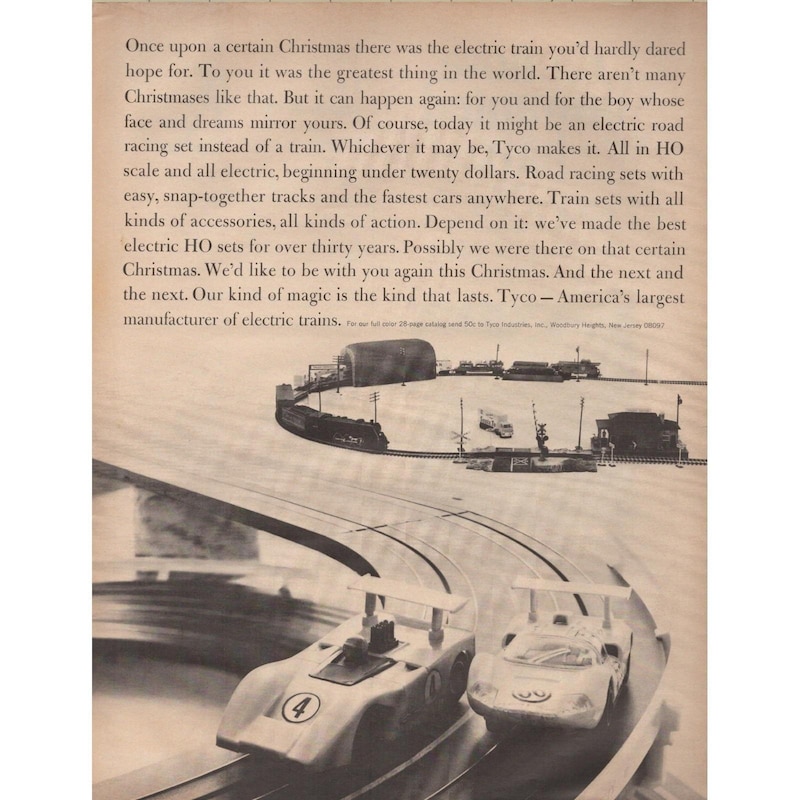 Vintage Train Car Ad - Etsy