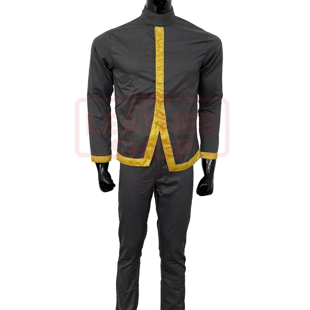 Hero of the Federation Cosplay Undersuit – Custom Dark Gray Top & Pants ...