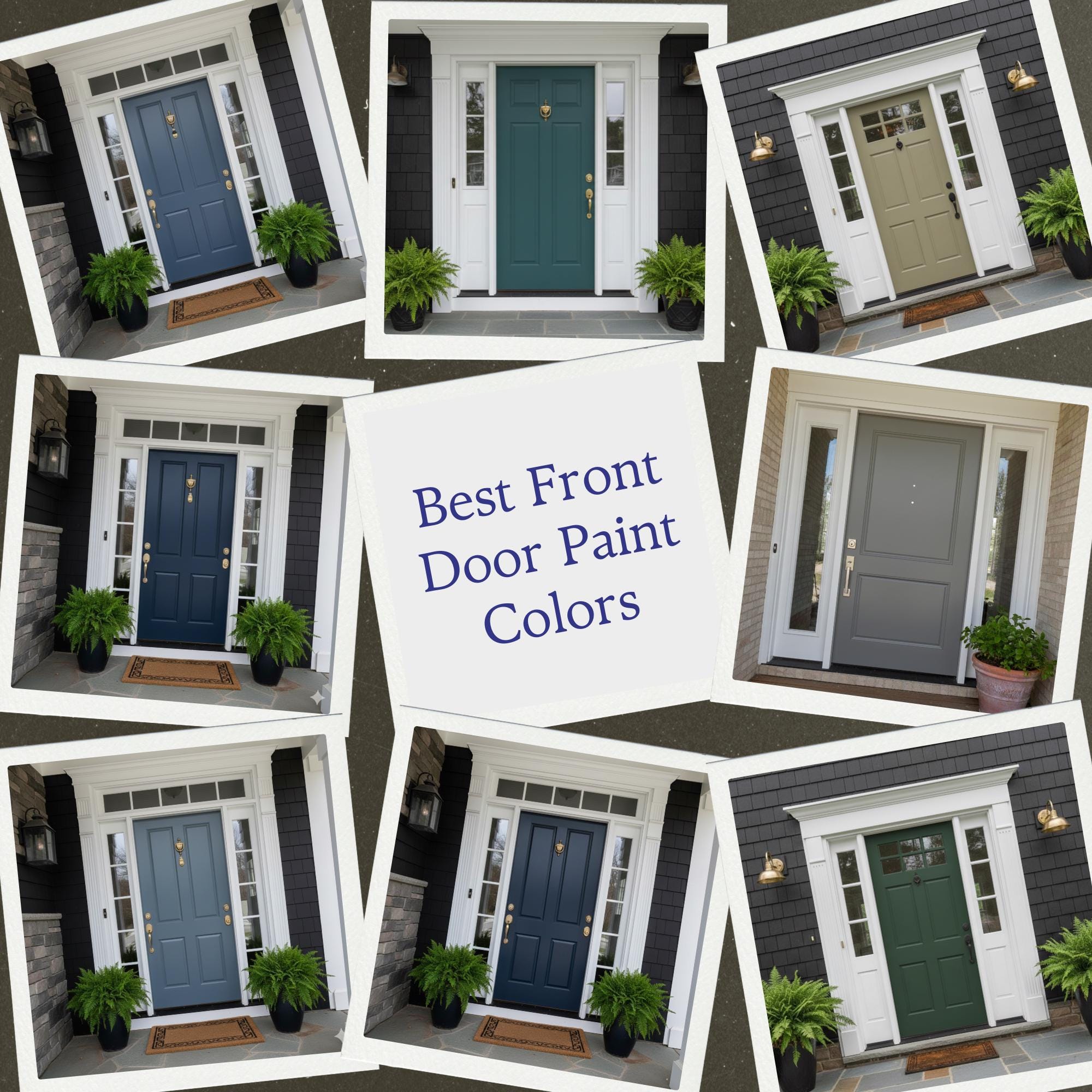Front Door and Exterior Paint System | 45-page Guide | Sherwin Williams ...