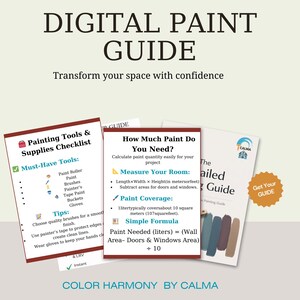 Earthy Boho Paint Palette, Whole House Color Scheme (PDF) - Etsy