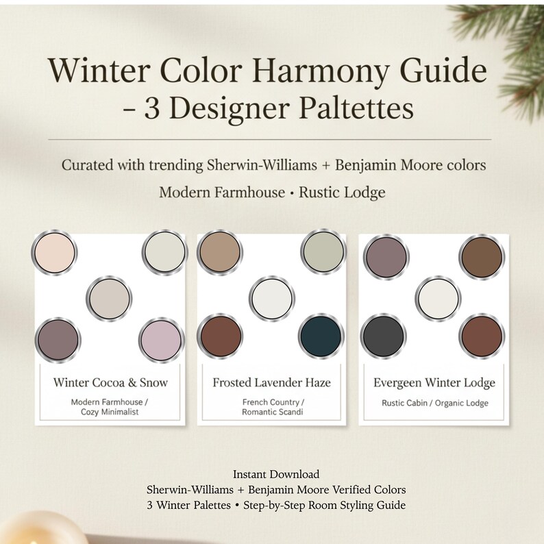 Winter Color Harmony Guide 2026 | Seasonal Color Analysis PDF, Home ...