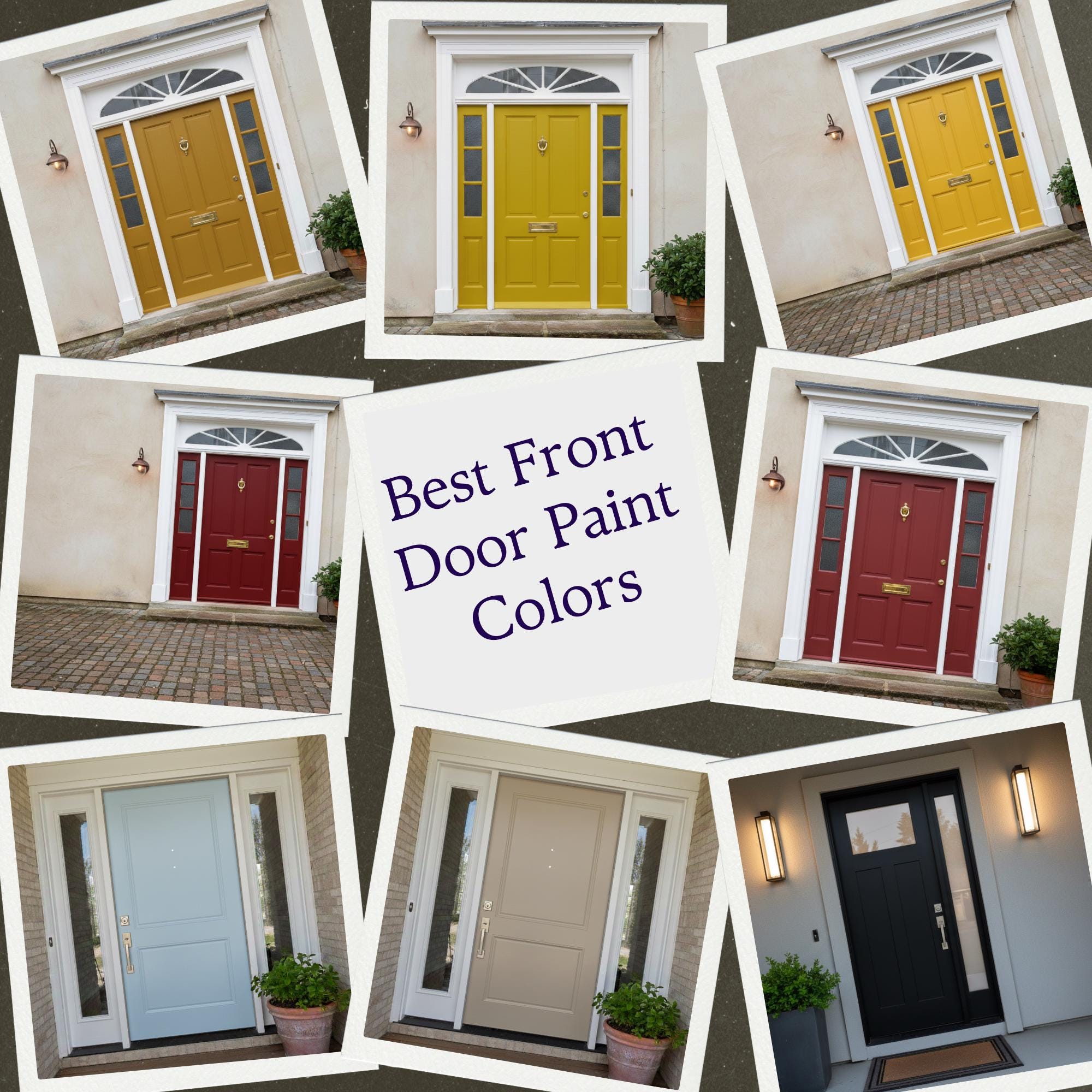 Front Door and Exterior Paint System | 45-page Guide | Sherwin Williams ...