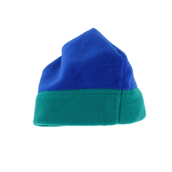 Vintage Bright Blue & Turquoise Penfield Fleece Ski H… - Gem