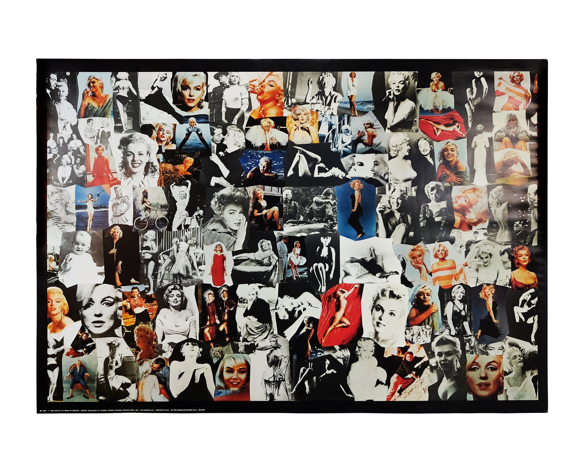 Marilyn Monroe Collage Poster