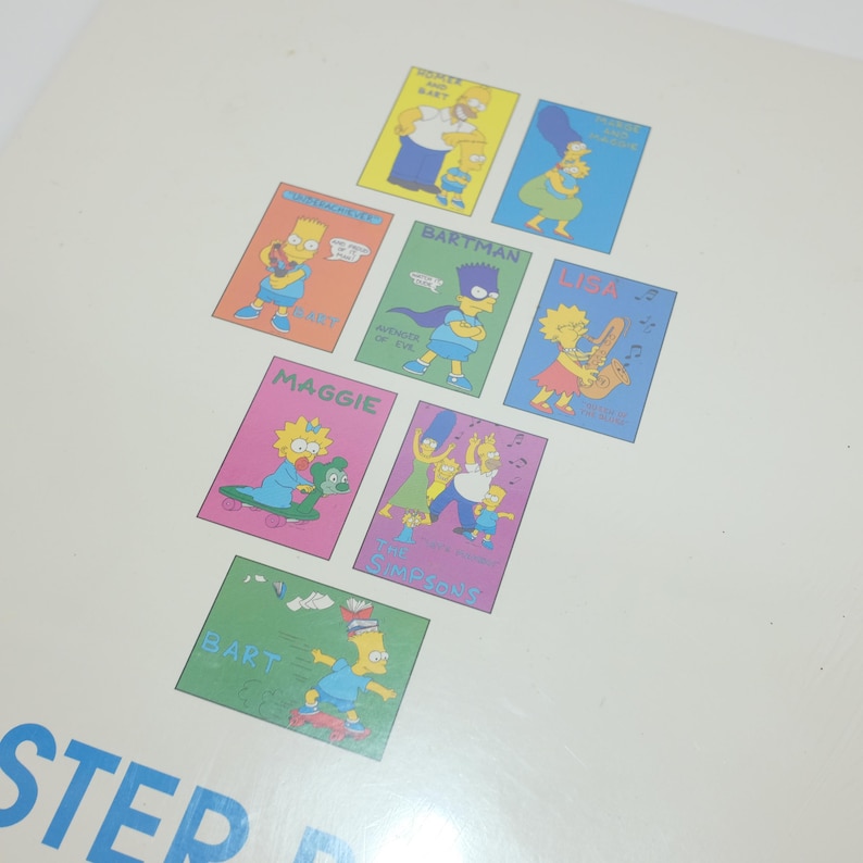 Vintage 1990 the Simpsons Poster Book, New Old Stock, Sealed - Etsy