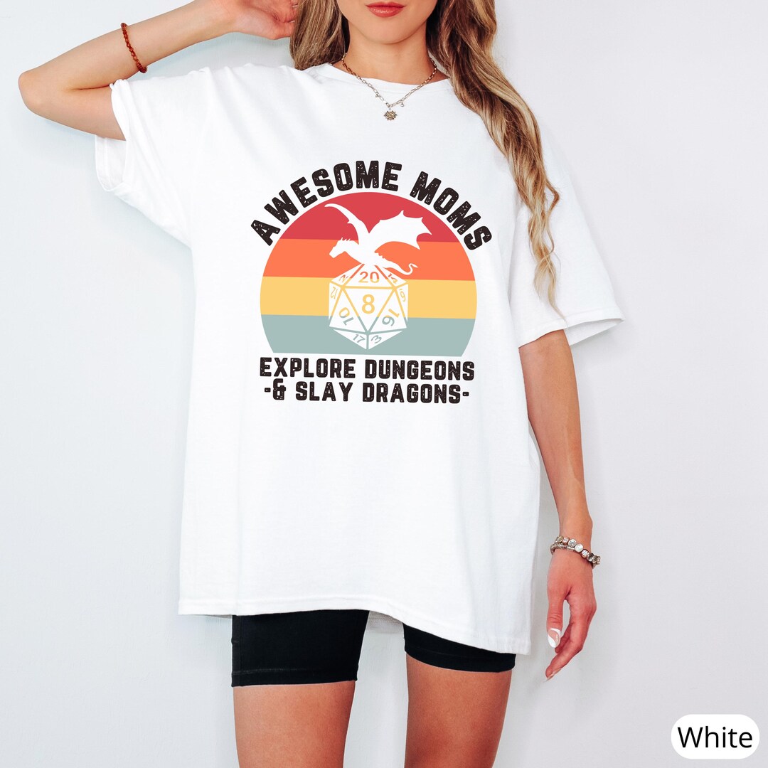 Dnd Mom Funny T-shirt | Dungeons and Dragons Mother's Day Gift - Etsy