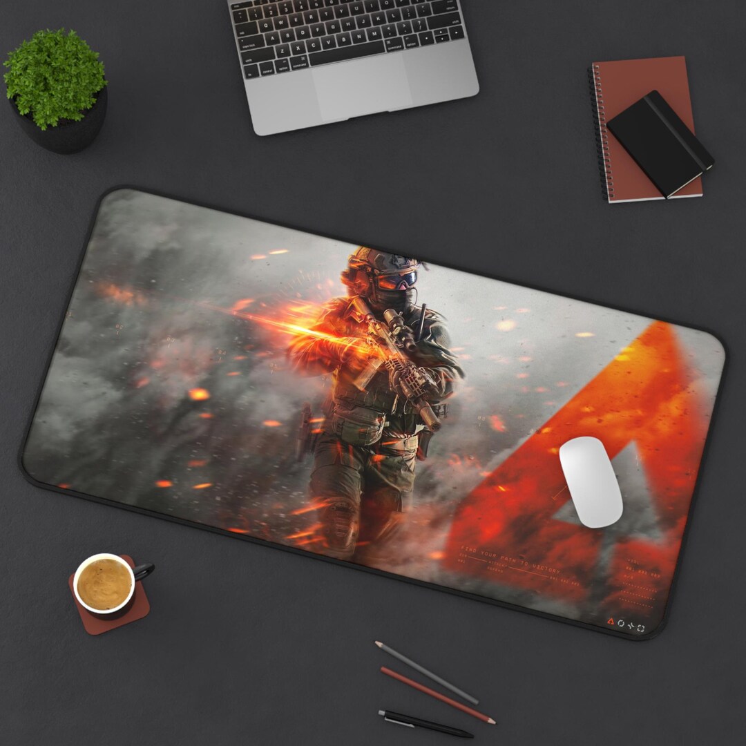 Battlefield 6 Mouse Pad | Large Extended Desk Mat for Gamers | FPS War ...