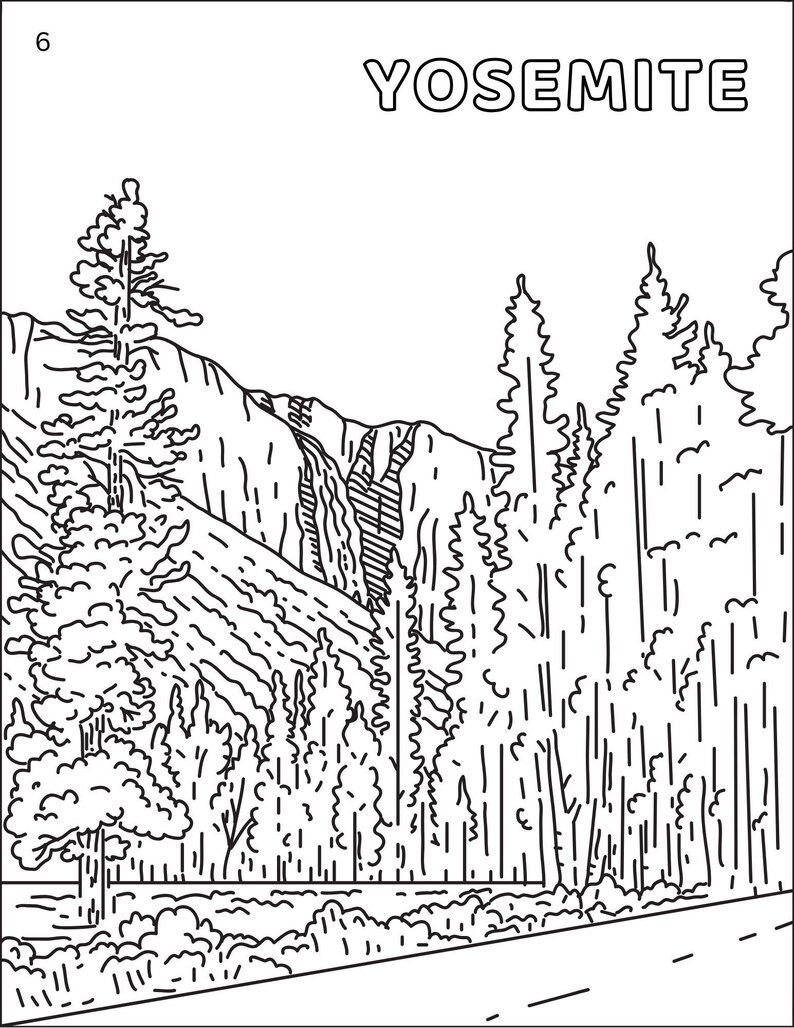 Yosemite National Park Kids Activity Pack | Printable Junior Ranger ...