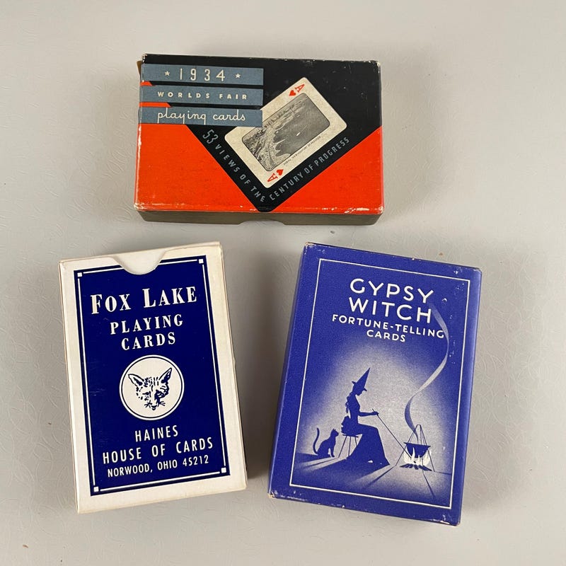 1930s Playing Cards - Etsy