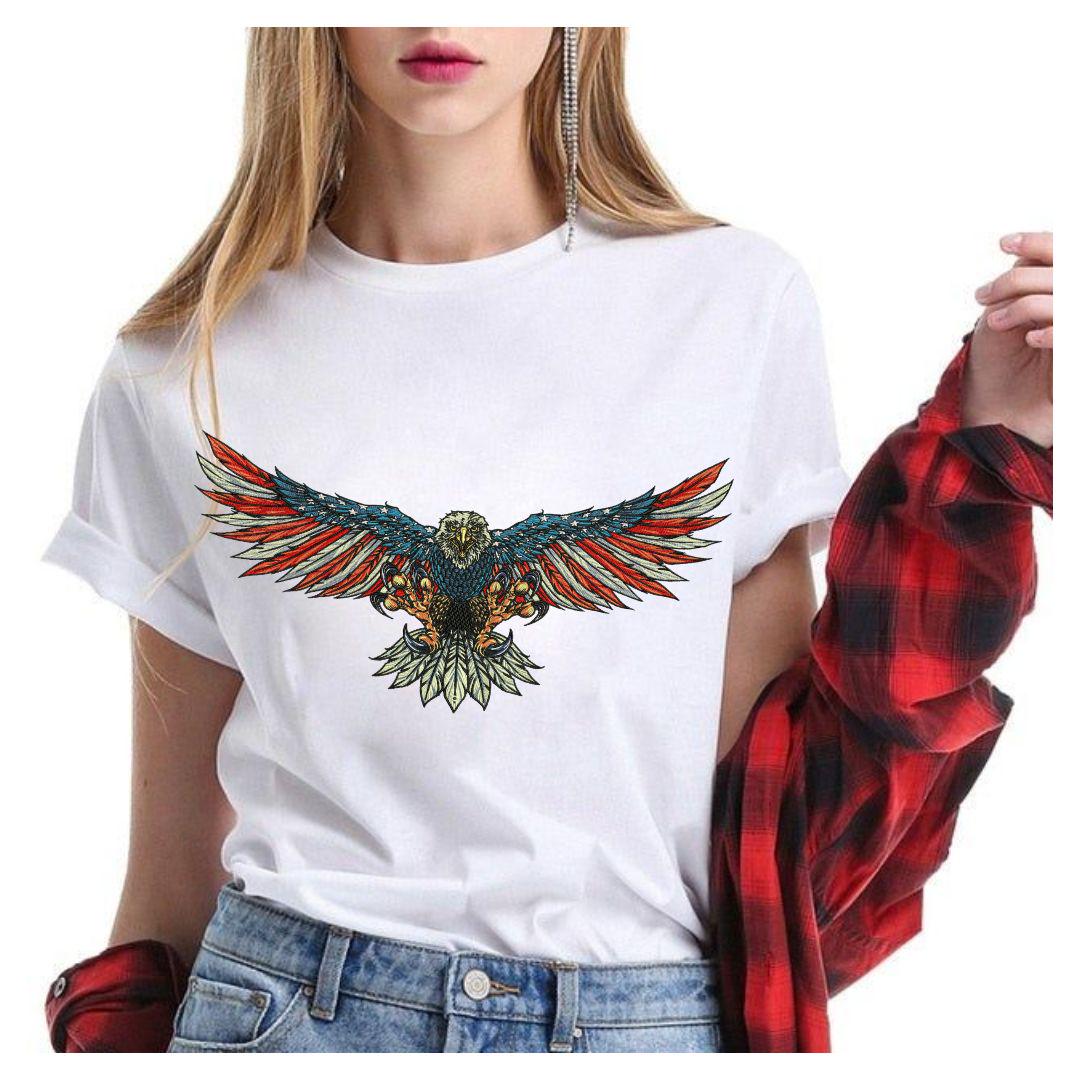 American Eagle Embroidery Design, Patriotic Bald Eagle Machine ...
