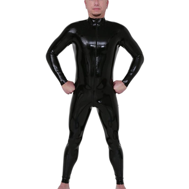 Latex Catsuit - Etsy UK