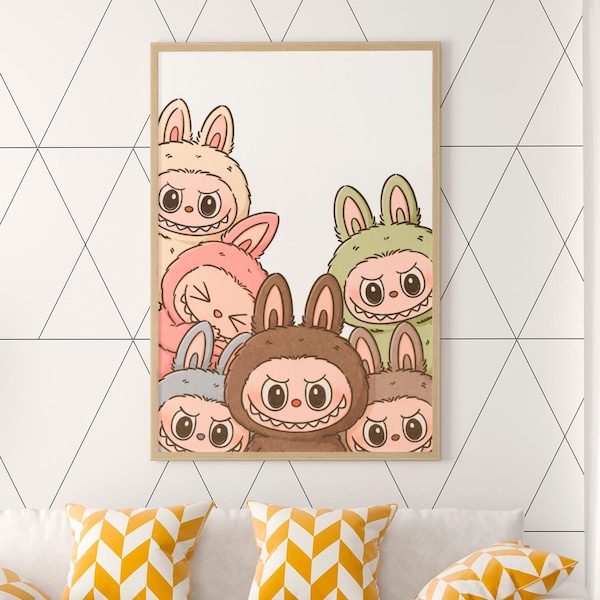 Labubu Poster - Etsy