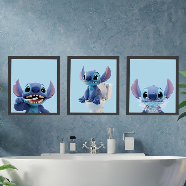 Lilo Stitch Bathroom - Etsy