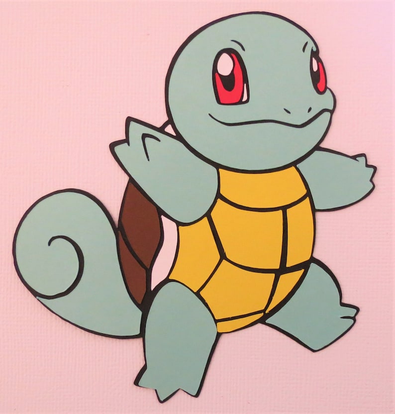 Pokemon ONE Pc Inspired Pikachu Squirtle Charmander Title | Etsy