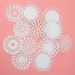 Small Tiny Doilies 12 Pc White Paper Die Cut Scrapbook Embellishment ...