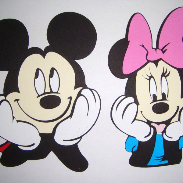 Mickey Mouse Die Cut - Etsy