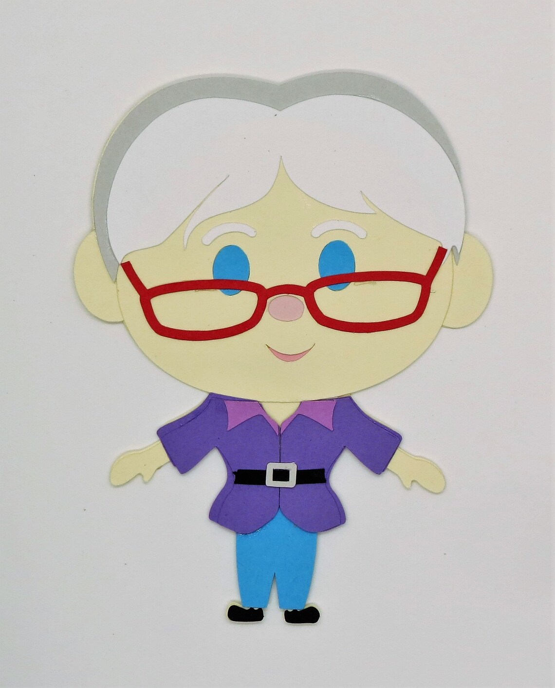 UP Carl Ellie Dug Russell Title Paper Die Cut Paper Doll Scrapbook ...