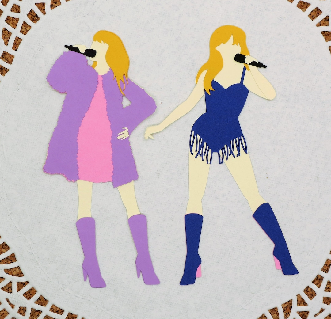 Taylor Swift Inspired Scrapbooking ONE Cardstock Die Cut Cardmaking ...