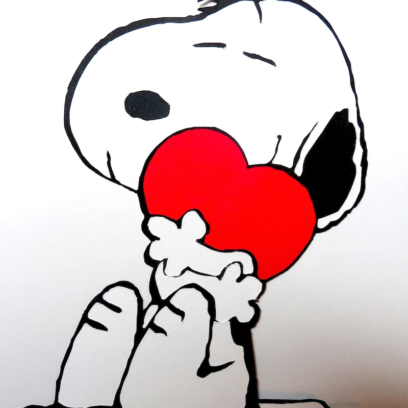 Snoopy Stamps for Cards - Etsy