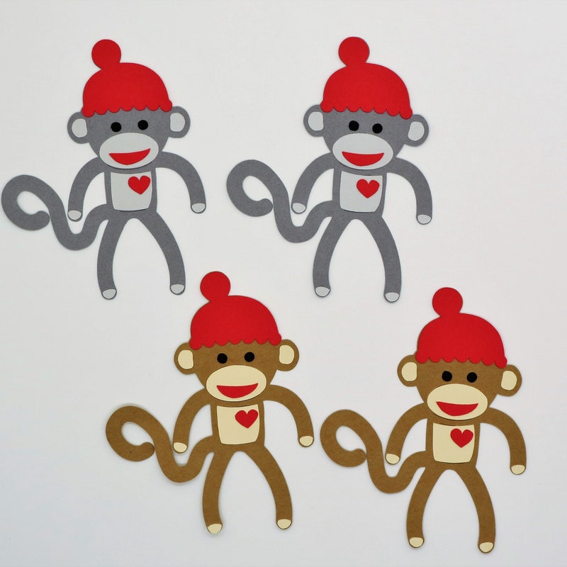 Brown Sock Monkey - Etsy
