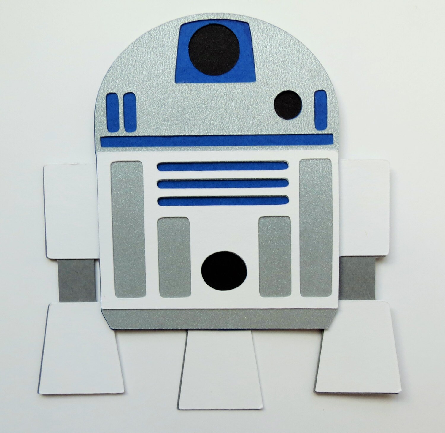Star Wars Inspired R2-D2 Robot Paper Die Cut Paper Doll | Etsy